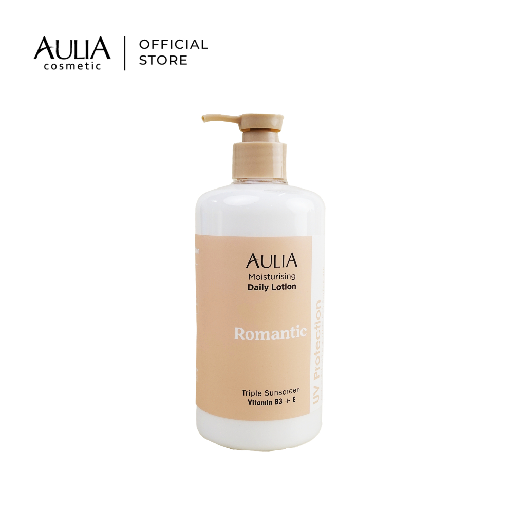 Jual AULIA Daily Lotion 500ml [ body lotion With UV Protection , Triple ...
