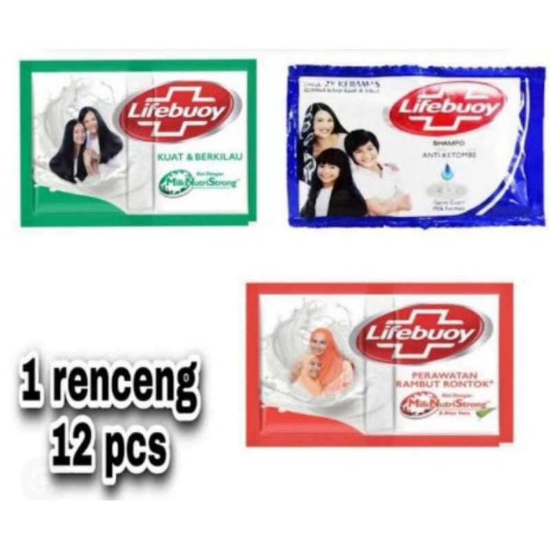 Jual lifebuoy shampo sachet / renceng isi 12 pcs | Shopee Indonesia