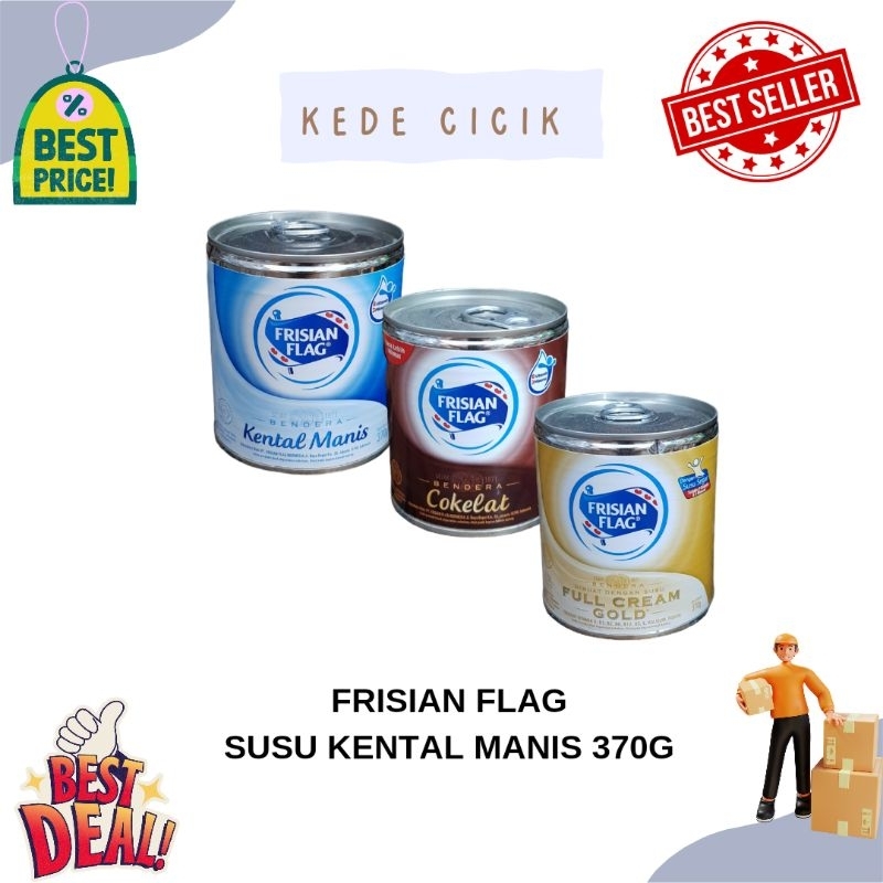 Jual SUSU BENDERA FRISIAN FLAG 370g | Shopee Indonesia