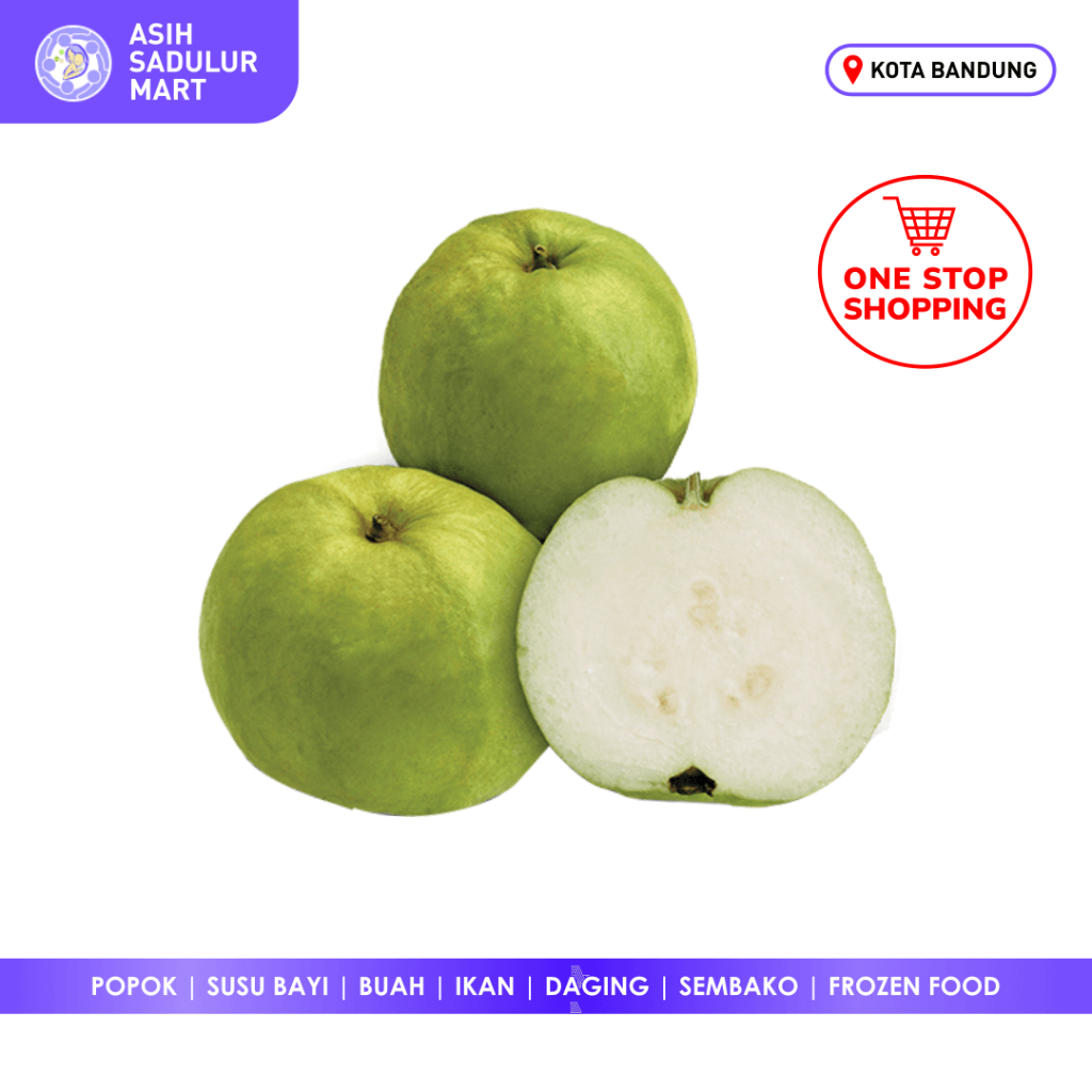 Jual Jambu Kristal / Crystal Guava 500g 1kg Buah Segar Bandung | Asih ...