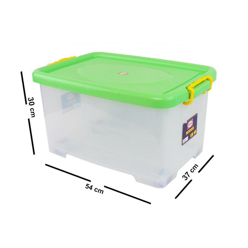 Jual Box Container Shinpo Pakek Roda Kapasitas 45 Liter CB 45 | Shopee ...