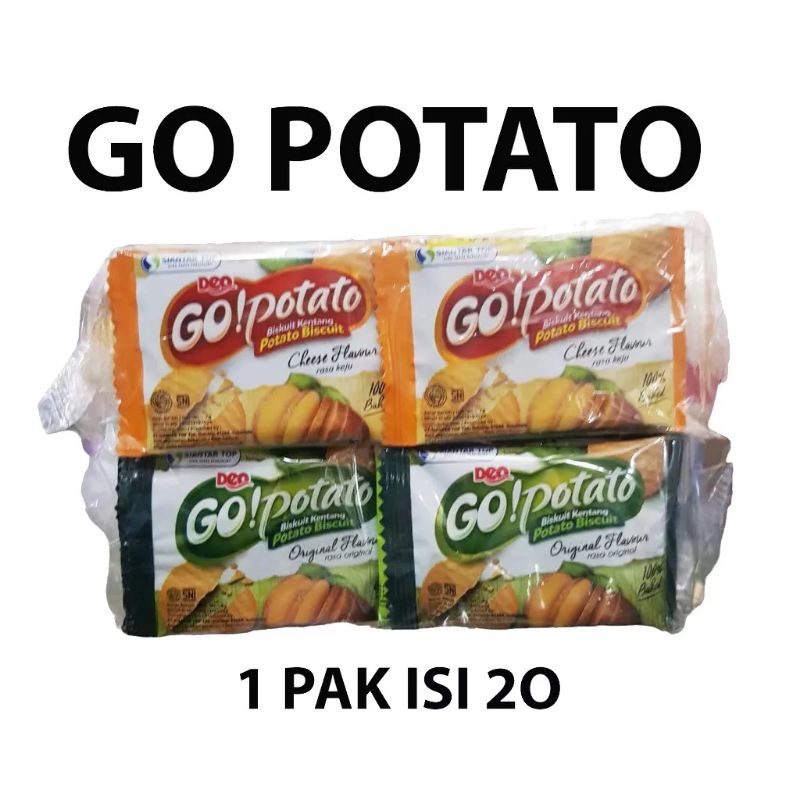 Jual DEO GO POTATO RENCENG 10GRX20 | Shopee Indonesia