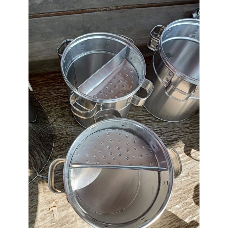 Jual Panci bakso sekat saringan pinggir Uk 28cm | Shopee Indonesia