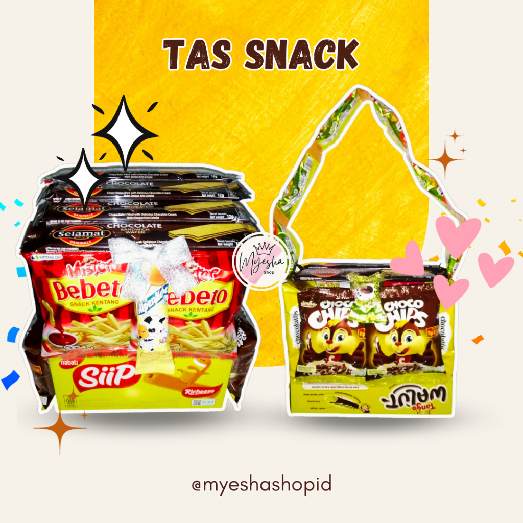Jual TAS SNACK | BACKPACK SNACK | TAS SNACK WISUDA | KADO ULTAH ...