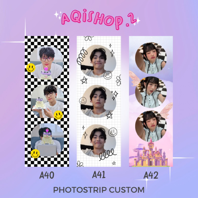 Jual SEHARI JADI PHOTOSTRIP CUSTOM CETAK FOTO PAKAI KERTAS FOTO ...
