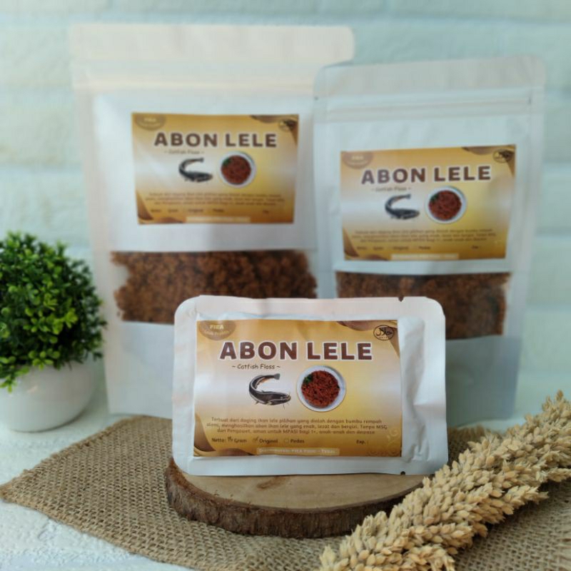 Jual ABON LELE || ABON IKAN LELE 100 GRAM || Abon Homemade, HALAL, Non ...