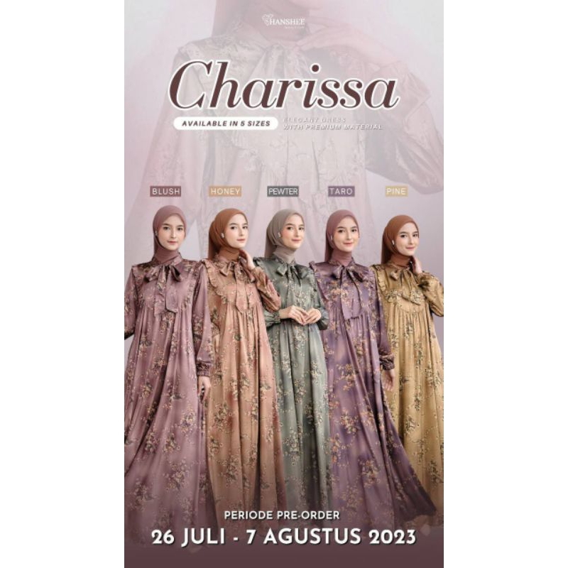Jual SUDAH PESANAN‼️Gamis Perempuan Dewasa Charissa Dress by Hanshee ...