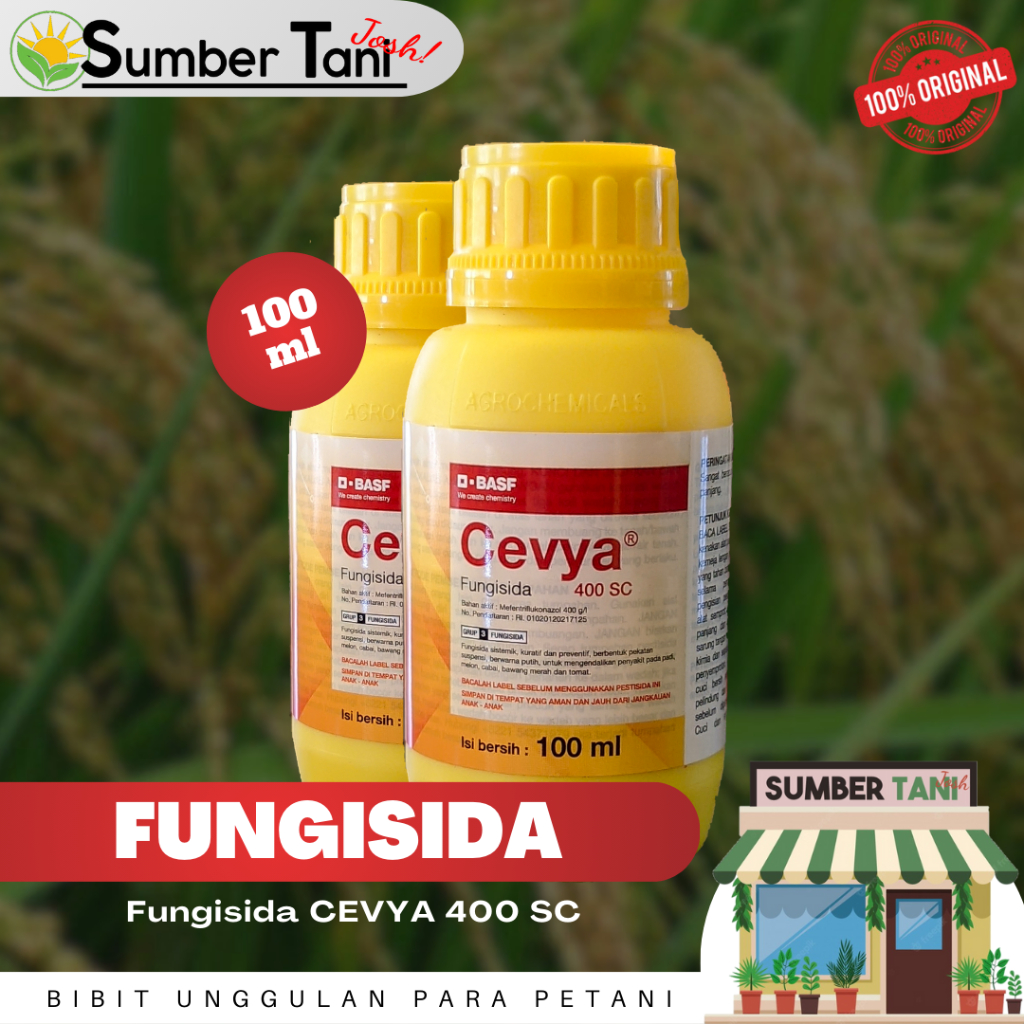 Jual Fungisida CEVYA 400SC Kemasan 100ml Basf | Shopee Indonesia
