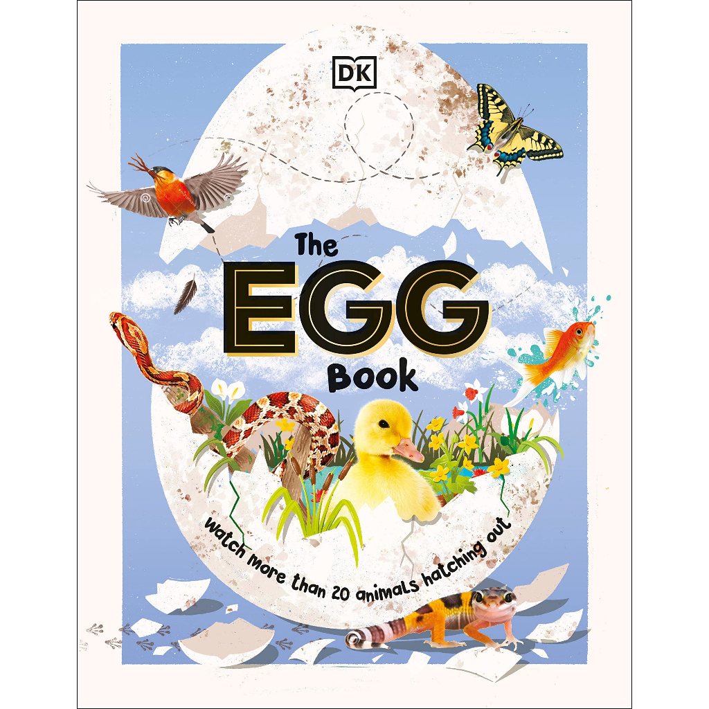 Jual The Egg Book: See How Baby Animals Hatch, Step By Step! | Shopee ...