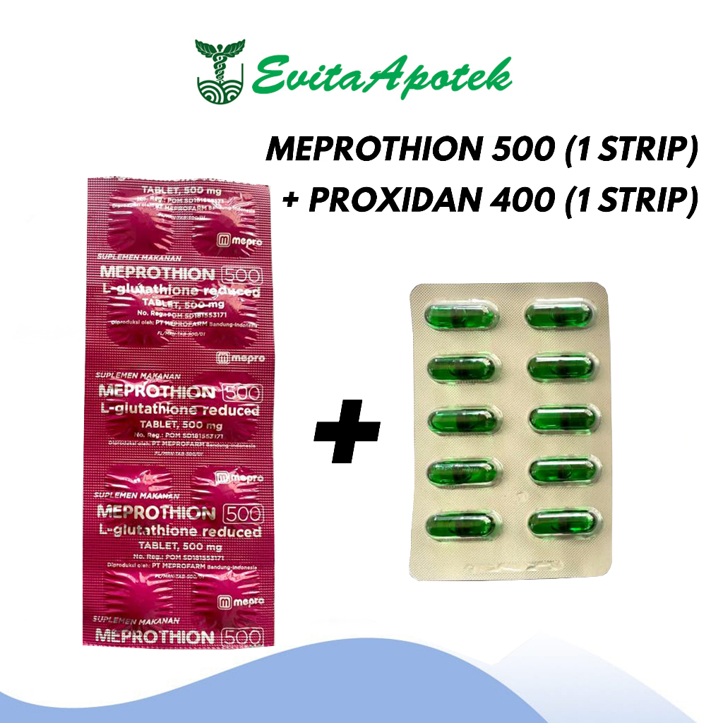 Jual Meprothion 500 + Proxidan 400 Paket Bundling 1 strip untuk 10 Hari ...