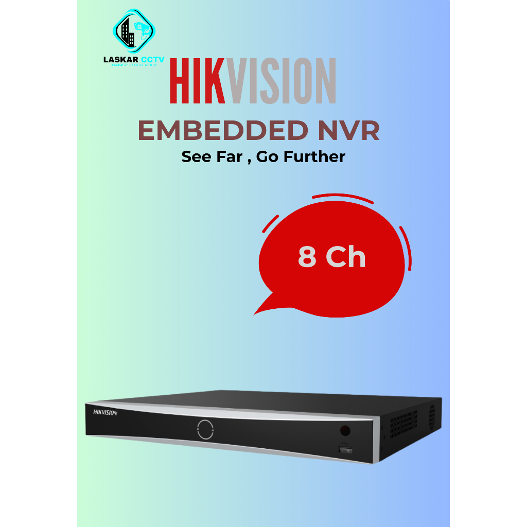 Jual HIKVISION NVR 8CH 8 Channel DS-7616NI-Q1 HD CCTV Kamera 4K ...