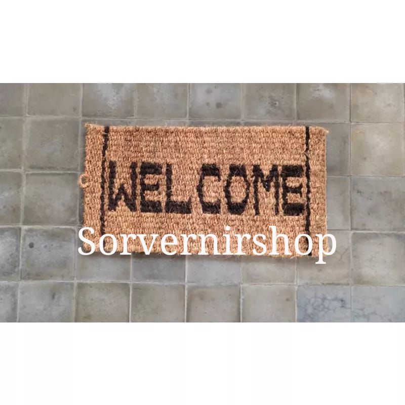 Jual KESET WELCOME SABUT KELAPA IJUK SERABUT KELAPA 90×45CM KESET ...