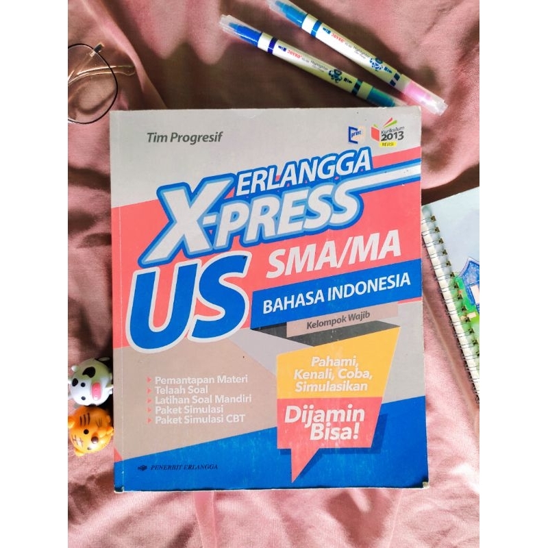 Jual BUKU X-PRESS BAHASA INDONESIA KELAS XII PENERBIT ERLANGGA | Shopee ...
