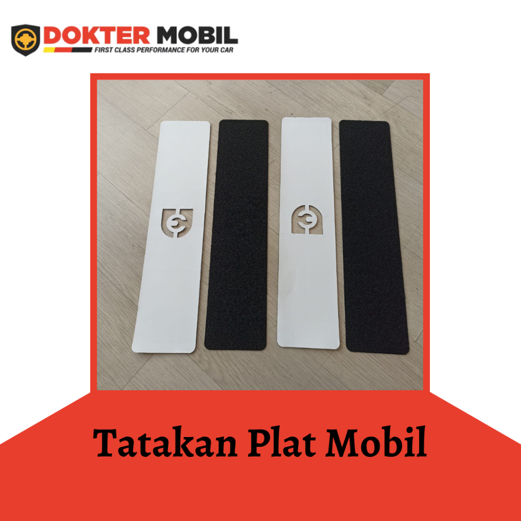 Jual Frameless Plate Holder Plat Mobil /Tatakan Plat Mobil - Full SET ...