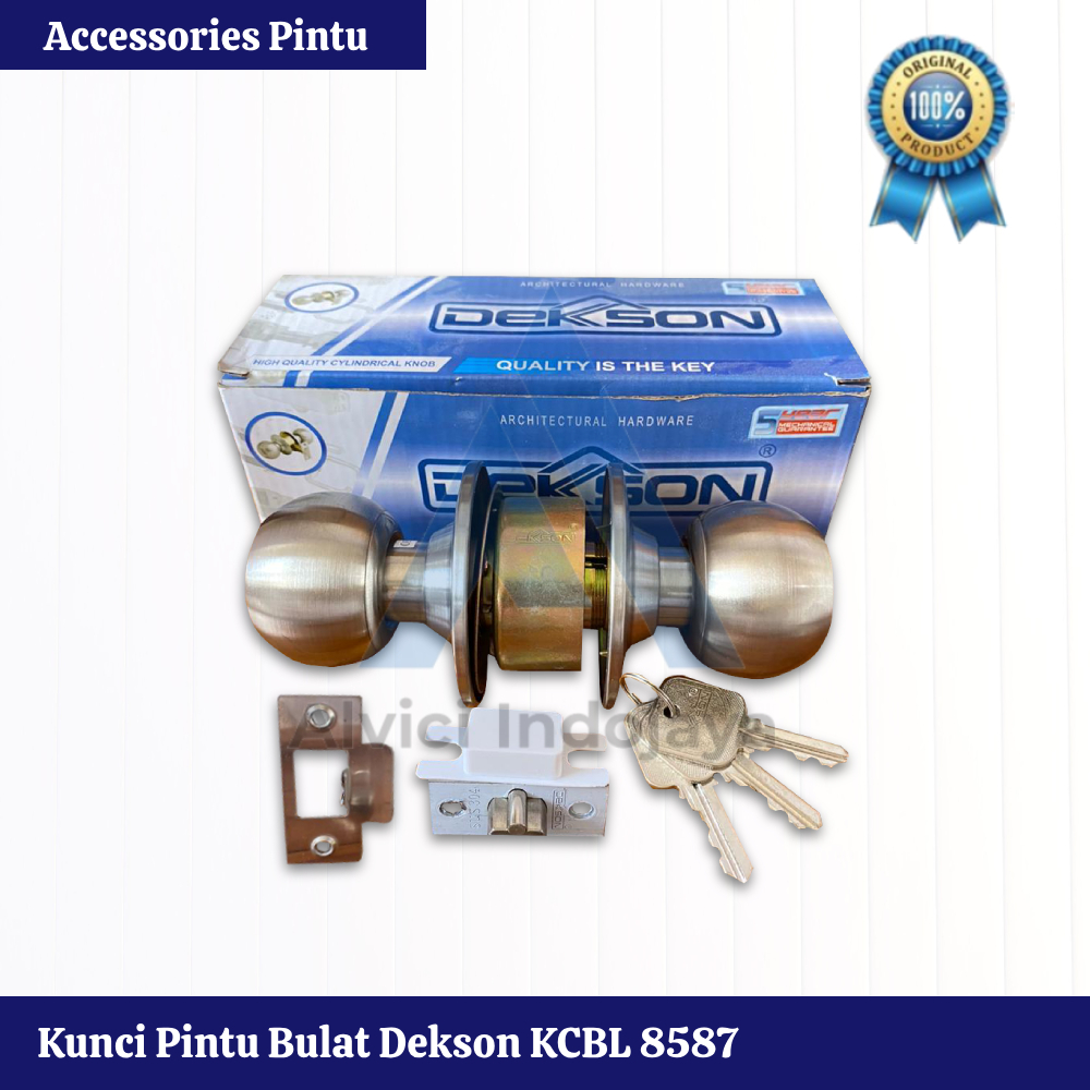 Jual Kunci Pintu Bulat Dekson Dekkson KCBL 8587 ET Handle Knob Kamar ...