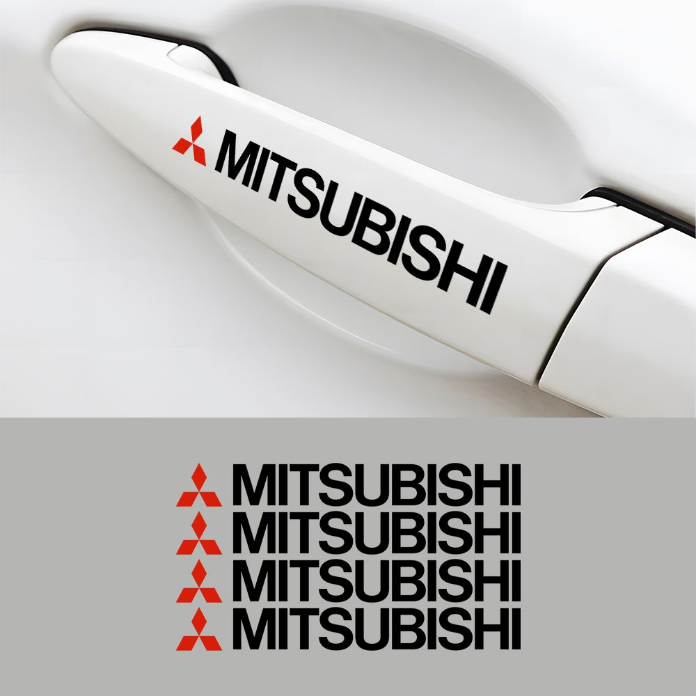 Jual Stiker Handle Pintu Mobil Mitsubishi - Car Decal Sticker | Shopee ...