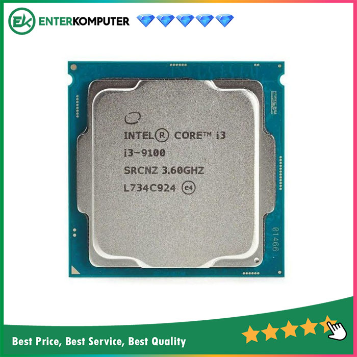 Jual Intel Core i3 9100 3.6Ghz Up To 4.2Ghz - Cache 6MB [Tray] LGA 1151V2 | Shopee Indonesia