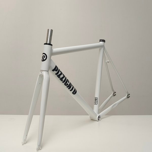 Jual PIZZICATO T1 ALLOY PIZZ WHITE FRAMESET | Shopee Indonesia