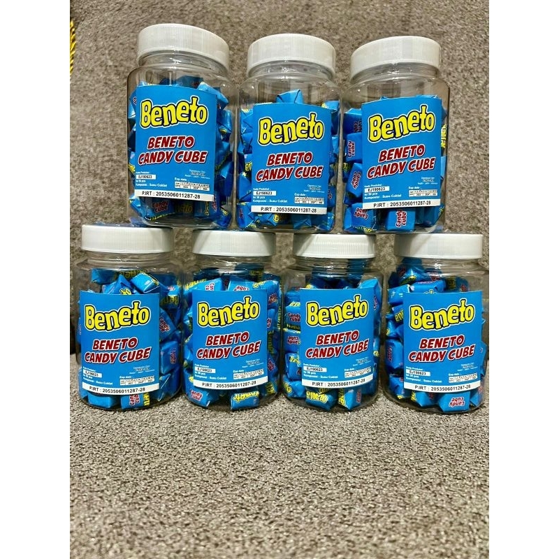 Jual BENETO CANDYCUBE ISI 60PCS | Shopee Indonesia
