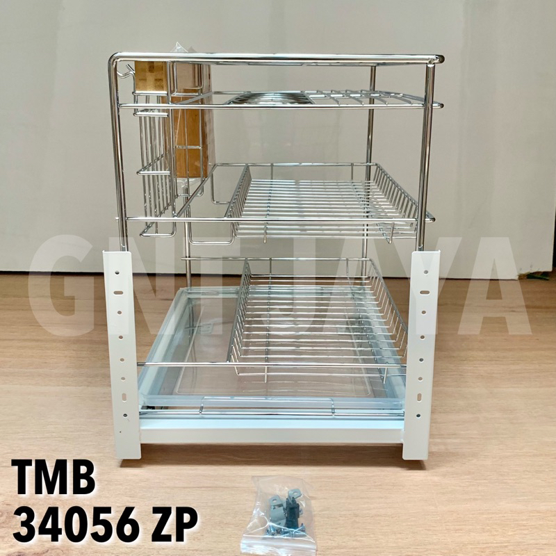 Jual RAK 34056ZP 3susun termasuk dudukan rel dan tatakan plastik || rak ...