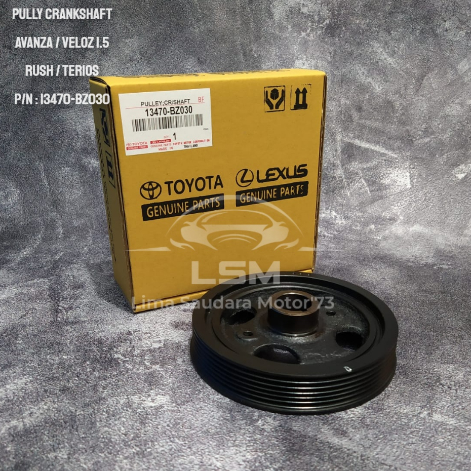 Jual Pulley Pully Kruk As atau Pulley Crankshaft Toyota Avanza 1500CC 1 ...