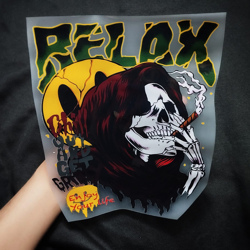 Jual Sablon setrika Sablon DTF Thrifting Part 2 tinggal pasang/press ...