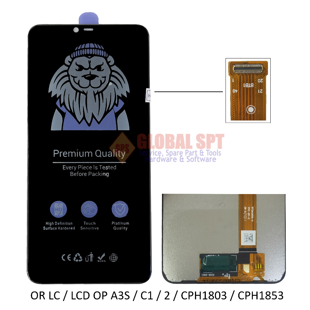 Jual UNIVERSAL SATUSET / LCD TOUCHSCREEN OPPO A3S / C1 / 2 / CPH1803 ...