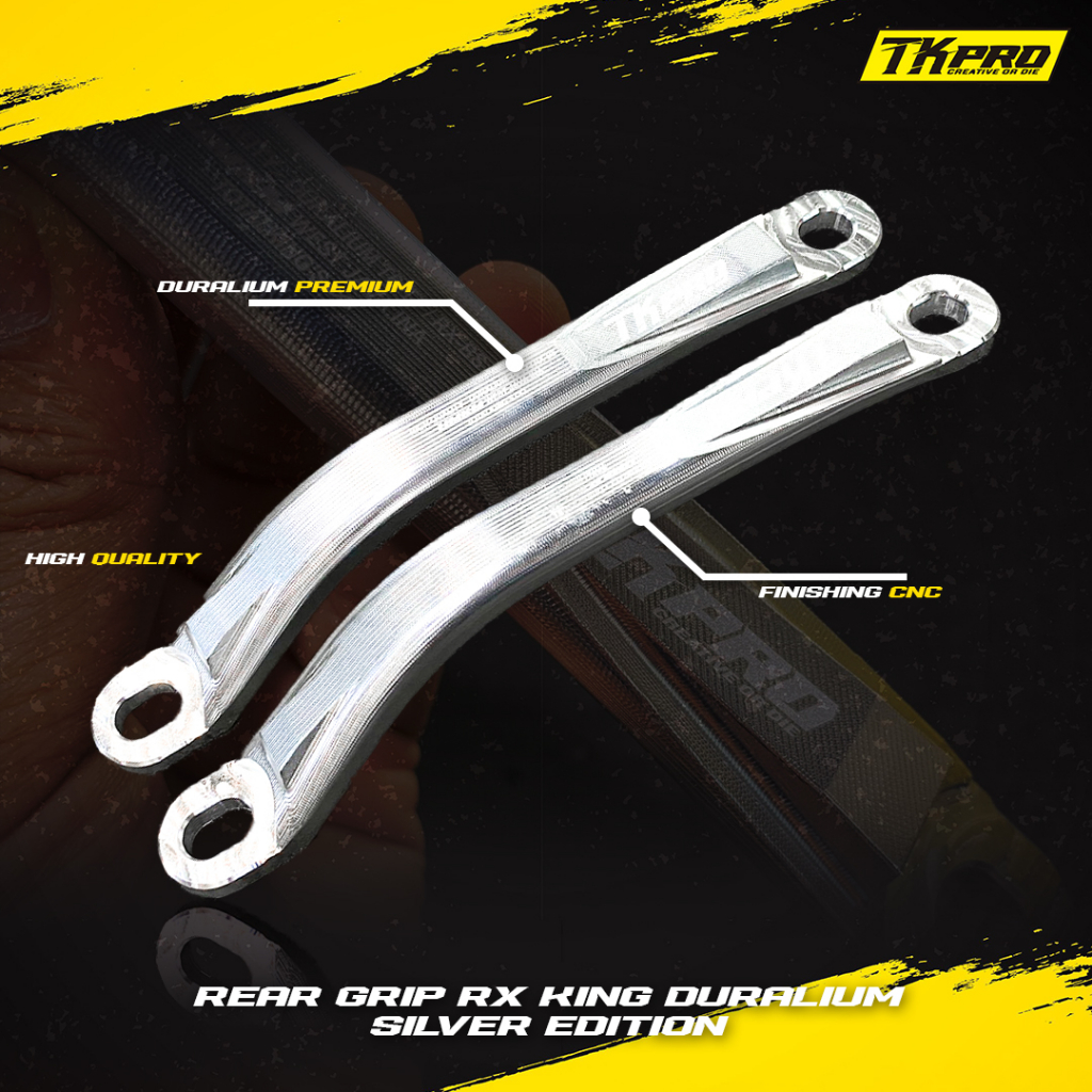 Jual BEHEL SAMPING PREMIUM SILVER RX KING RXS SPESIAL YT DURAL FINISHING CNC | Shopee Indonesia