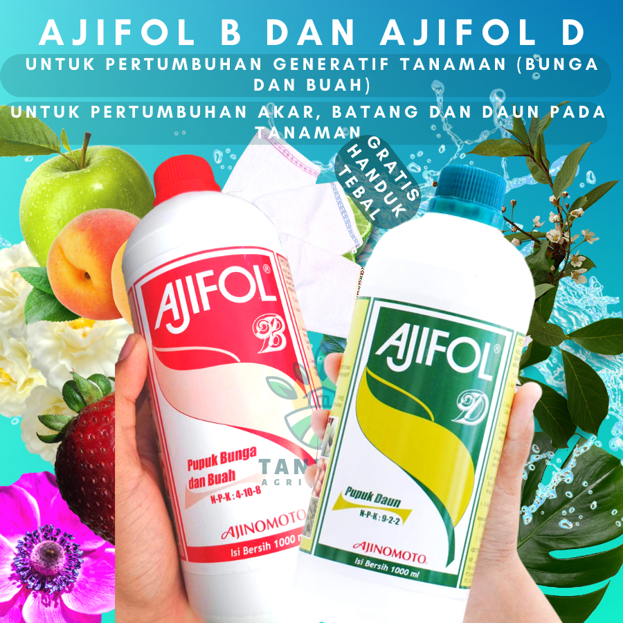 Jual AJIFOL D || AJIFOL B || PUPUK NPK CAIR TANAMAN PERTANIAN UNTUK ...