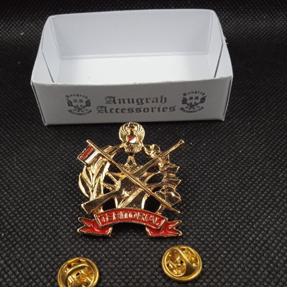 Jual Brevet teritorial pin teritorial wing teritorial pdh tni ad ...