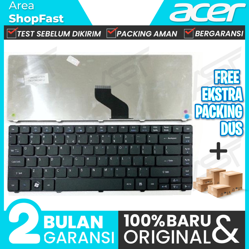 Jual Keyboard Laptop Acer Aspire 4743 4745G 4750G 4750Z 4750ZG 4752Z ...