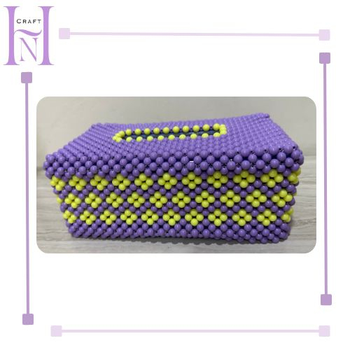 Jual Tissue Box Mote | Beads Tissue Box [TBM-003] | Shopee Indonesia