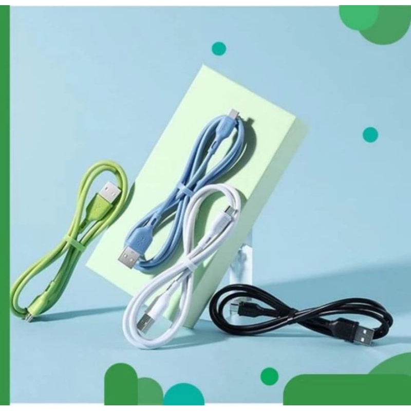 Jual KABEL ROBOT RBM 100s MICRO USB TYPE C KABEL DATA ROBOT | Shopee ...