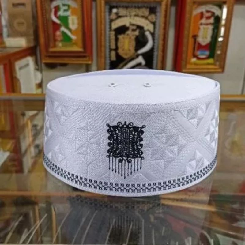 Jual Peci Lobe motif pintu aceh / Peci khas aceh | Shopee Indonesia