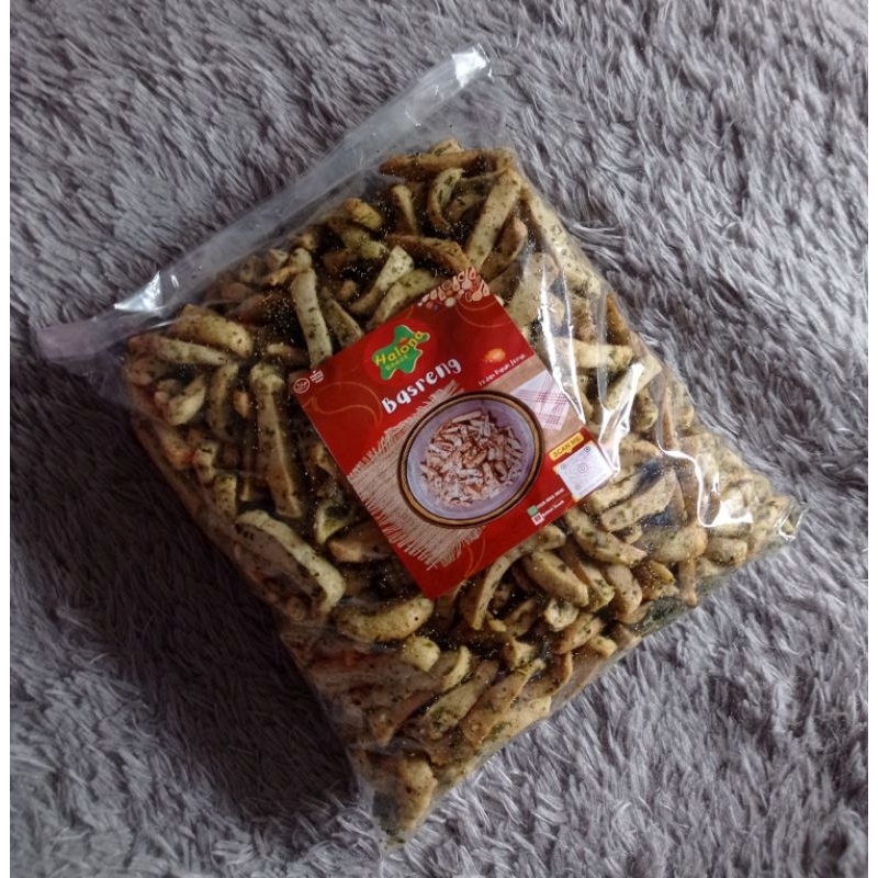 Jual basreng original rasa kencur daun jeruk 200,500gram - 1 kg ...