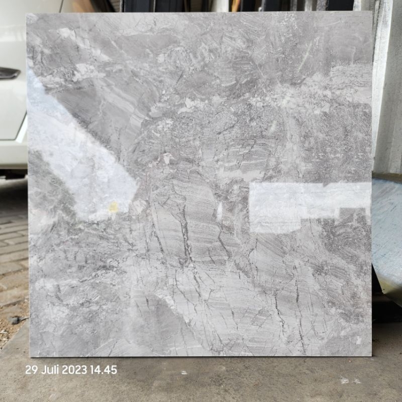 Jual GRANIT MURAH ABU MARBLE PRIME HALEEM GREY 60X60 KW1 | Shopee Indonesia