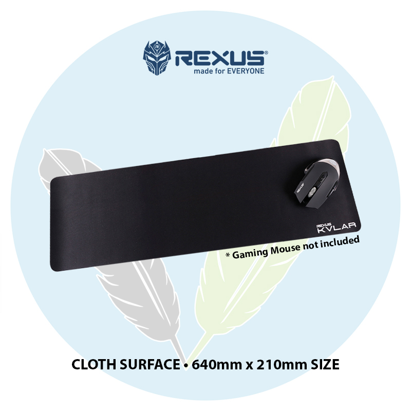 Jual REXUS Kvlar T5 (Medium Size Gaming Mouse Pad) | Shopee Indonesia