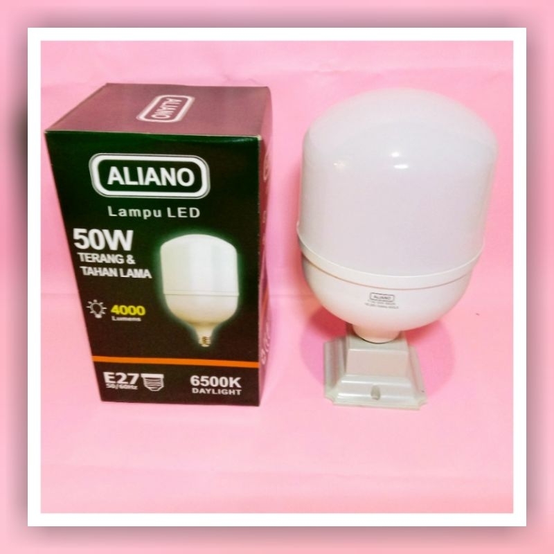 Jual LAMPU LED ALIANO CAPSULE 40W 50W CAHAYA PUTIH | Shopee Indonesia