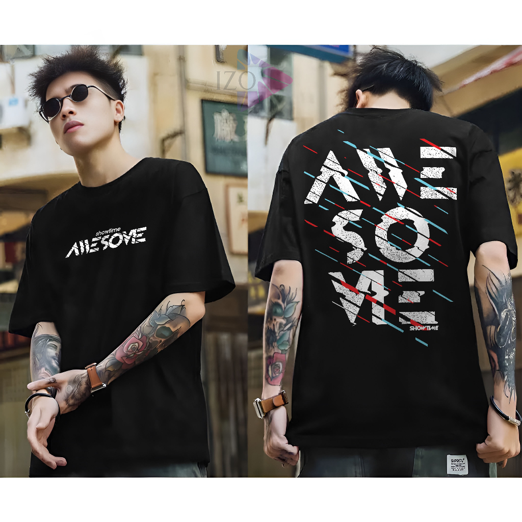 Jual Baju Kaos Distro Tshirt Tulisan Keren Awesome Pakaian Pria Wanita ...