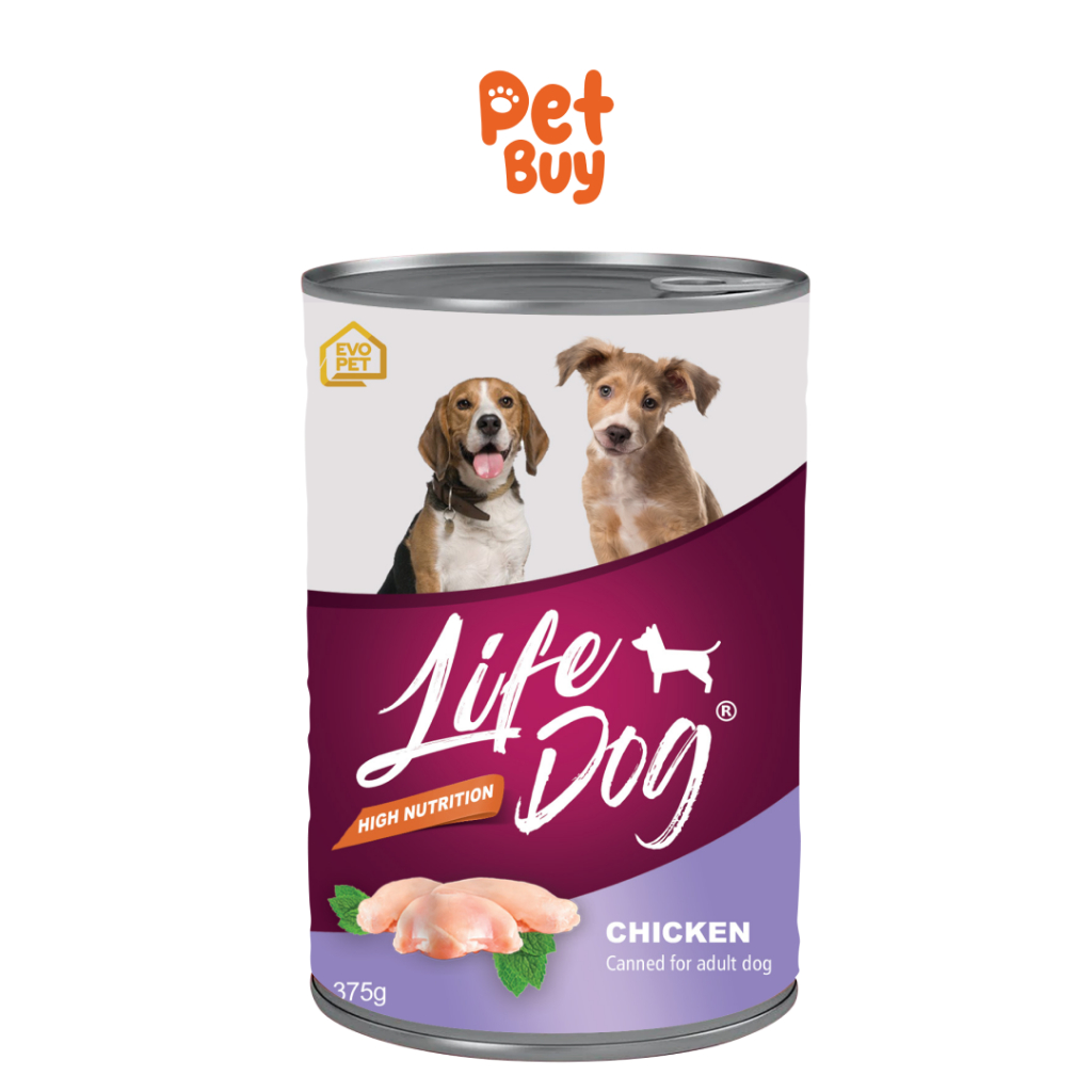 Jual Life Dog Can Kaleng Chicken 375 gr | Shopee Indonesia