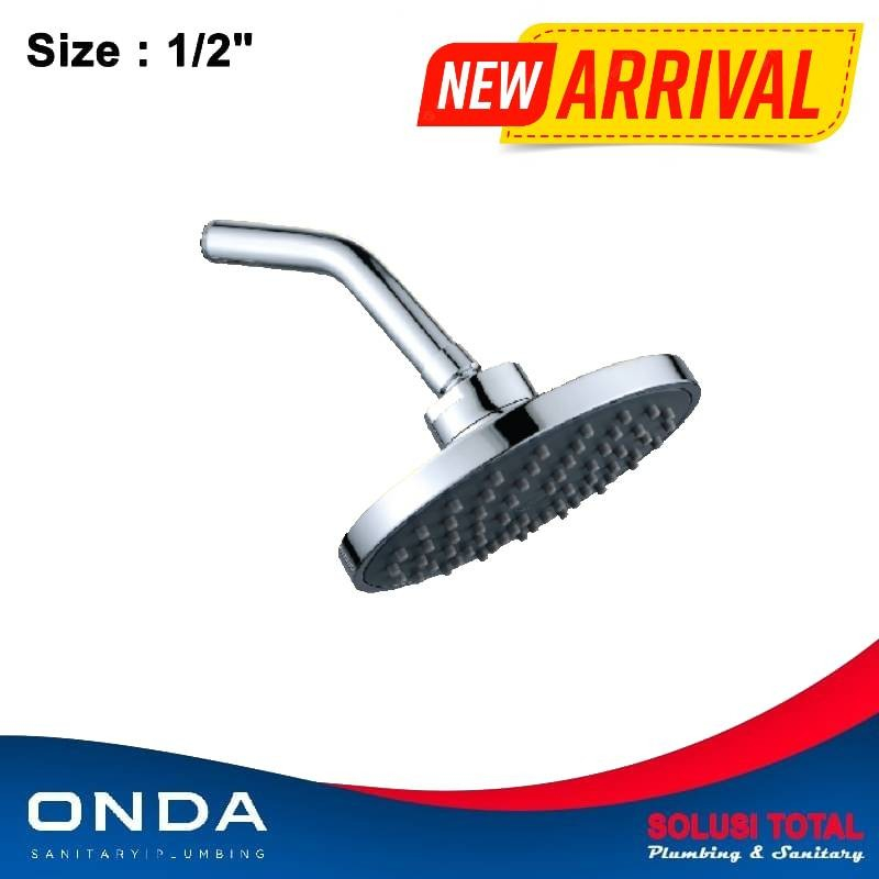 Jual Wall Shower ONDA SW FRES 1/2 Chrome Rain Dinding | Shopee Indonesia