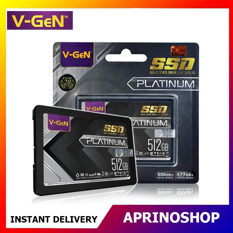 Jual SSD V-GEN 512GB SATA 3 SSD VGEN SATA3 2.5" Solid State Drive ...