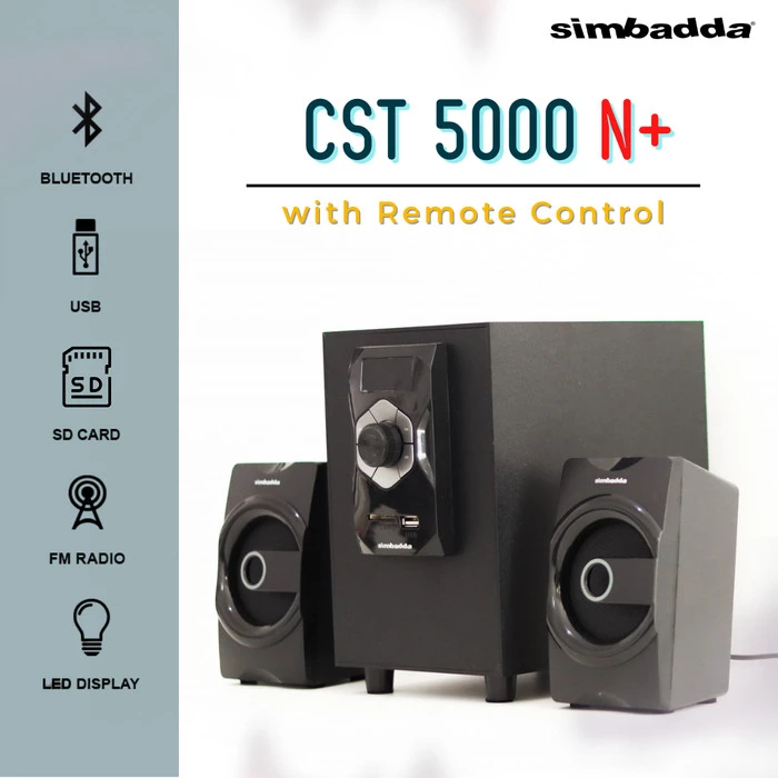 Jual SPEAKER AKTIF BLUETOOTH SIMBADDA CST 5000N+ (30W) LED DISPLAY ...
