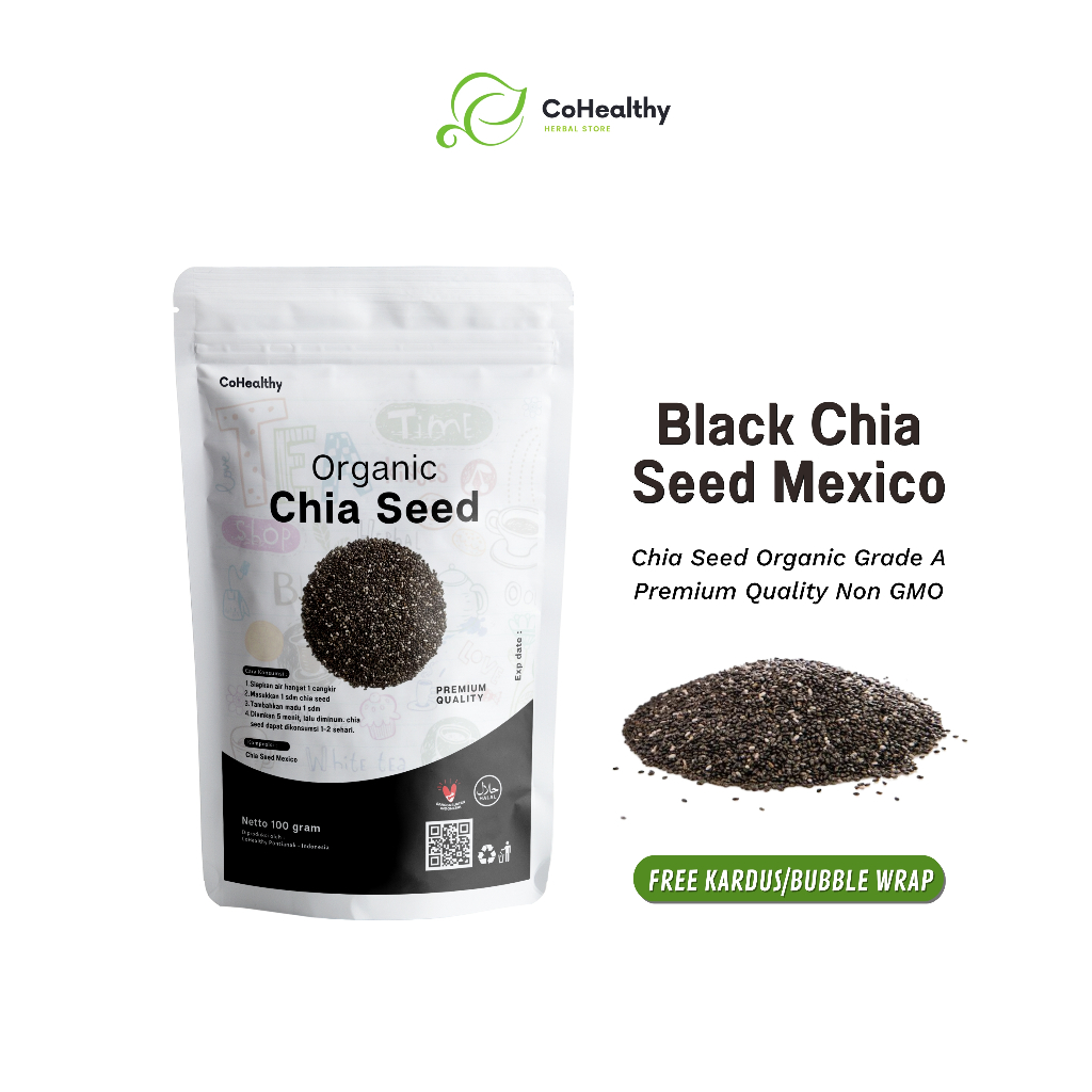 Jual Chia Seed Mexico Organik Super Food Premium Cia Seed Premium ...