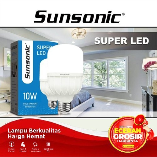 Jual SUNSONIC LAMPU CAPSULE LED II 10 WATT | Shopee Indonesia