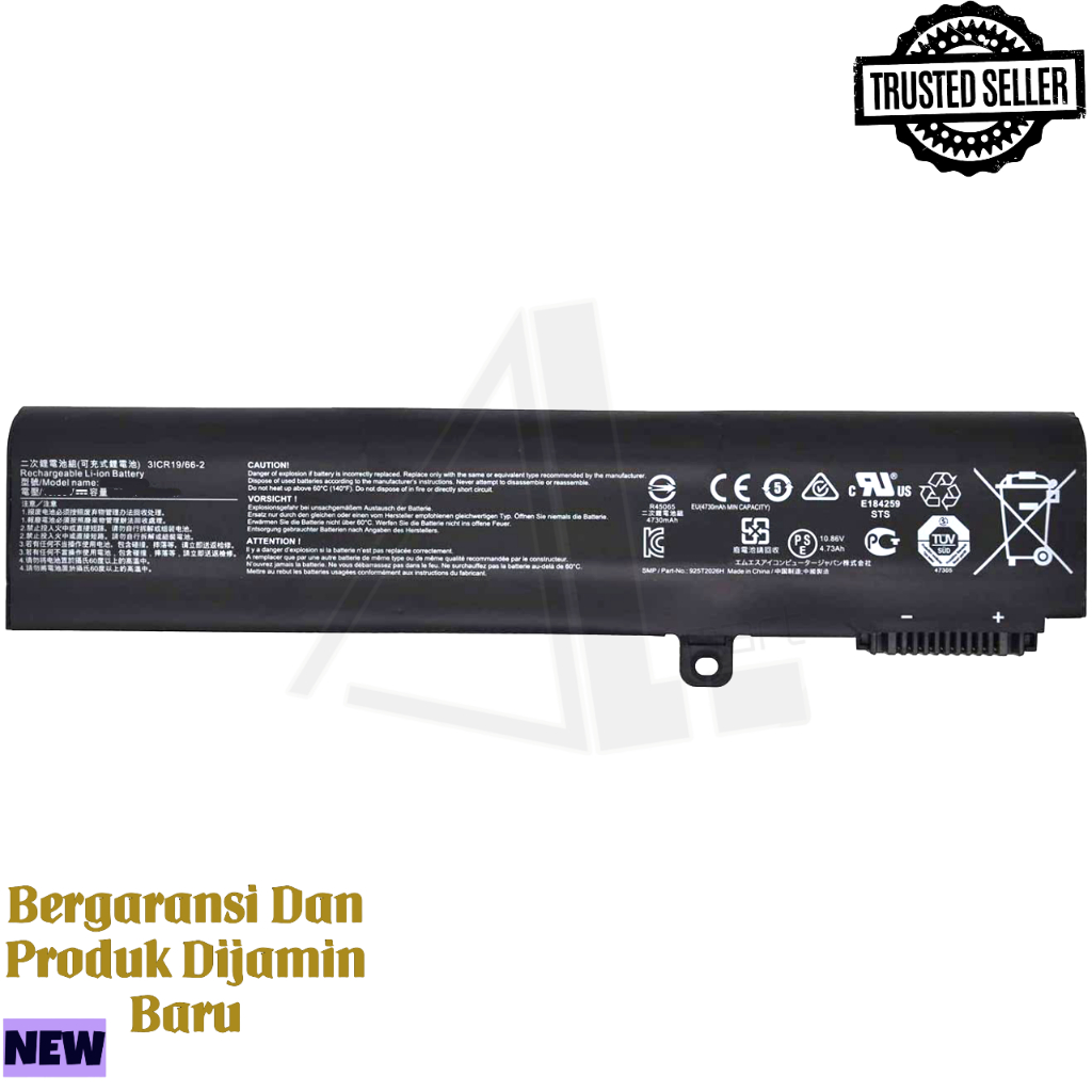 Jual Laptop Battery MSI GP65 LEOPARD 10SEK MSI Baterai Laptop MSI NEW ... Jual Laptop Battery MSI GP65 LEOPARD 10SEK MSI Baterai Laptop MSI NEW ...