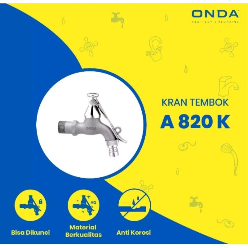 Jual Kran Taman Kunci - Kran Taman Pengaman - Kran Taman Gembok - ONDA ...