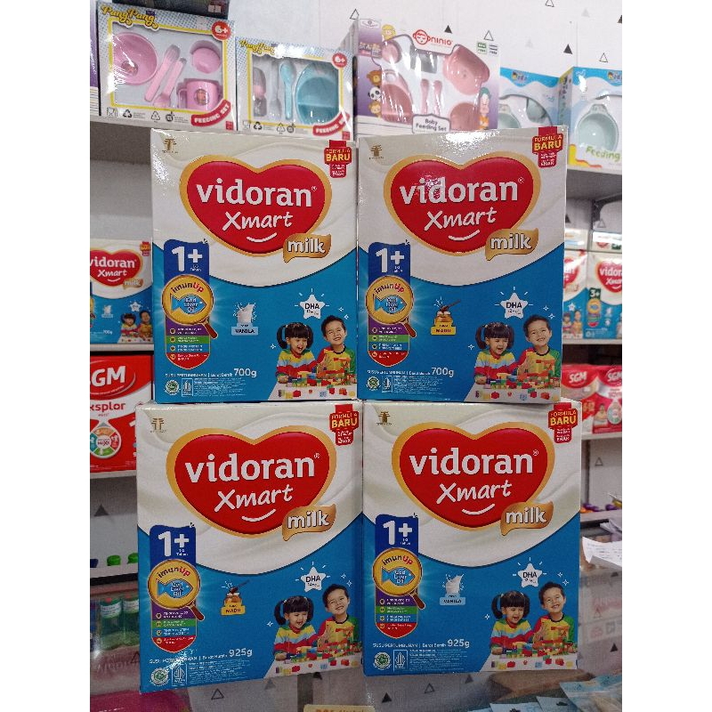 Jual Susu Vidorant 1+ dan 3+ kemasan 700gr dan 925gr | Shopee Indonesia