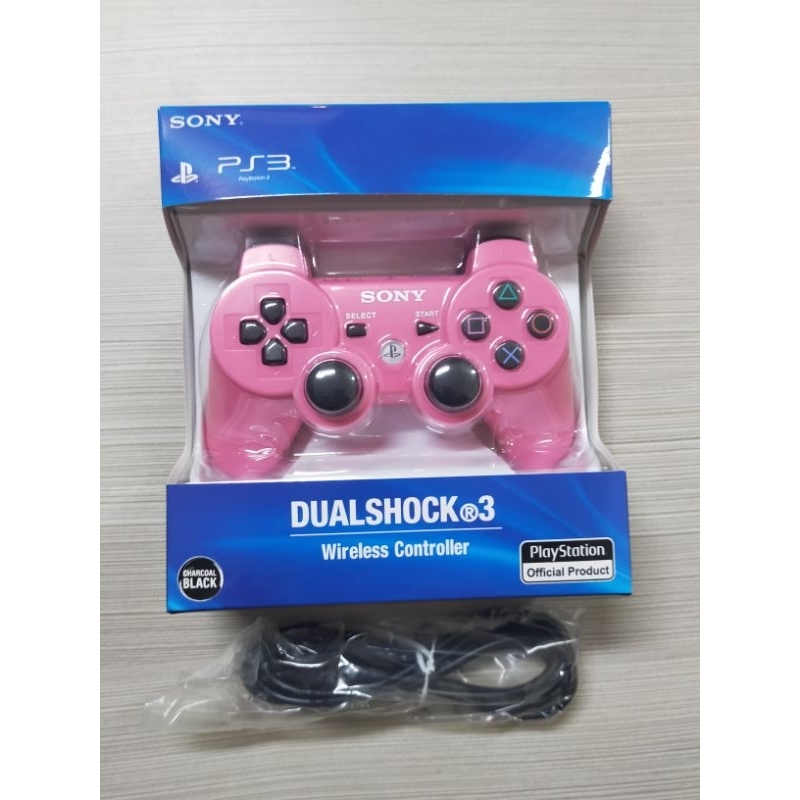 Jual STIK PS3 WIRELESS OP ORI PABRIK WARNA PINK | Shopee Indonesia