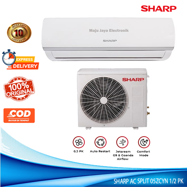 Jual AC SPLIT SHARP 05 BEY 1/2 PK TURBO COOLING 0.5 PK ( UNIT ONLY ...